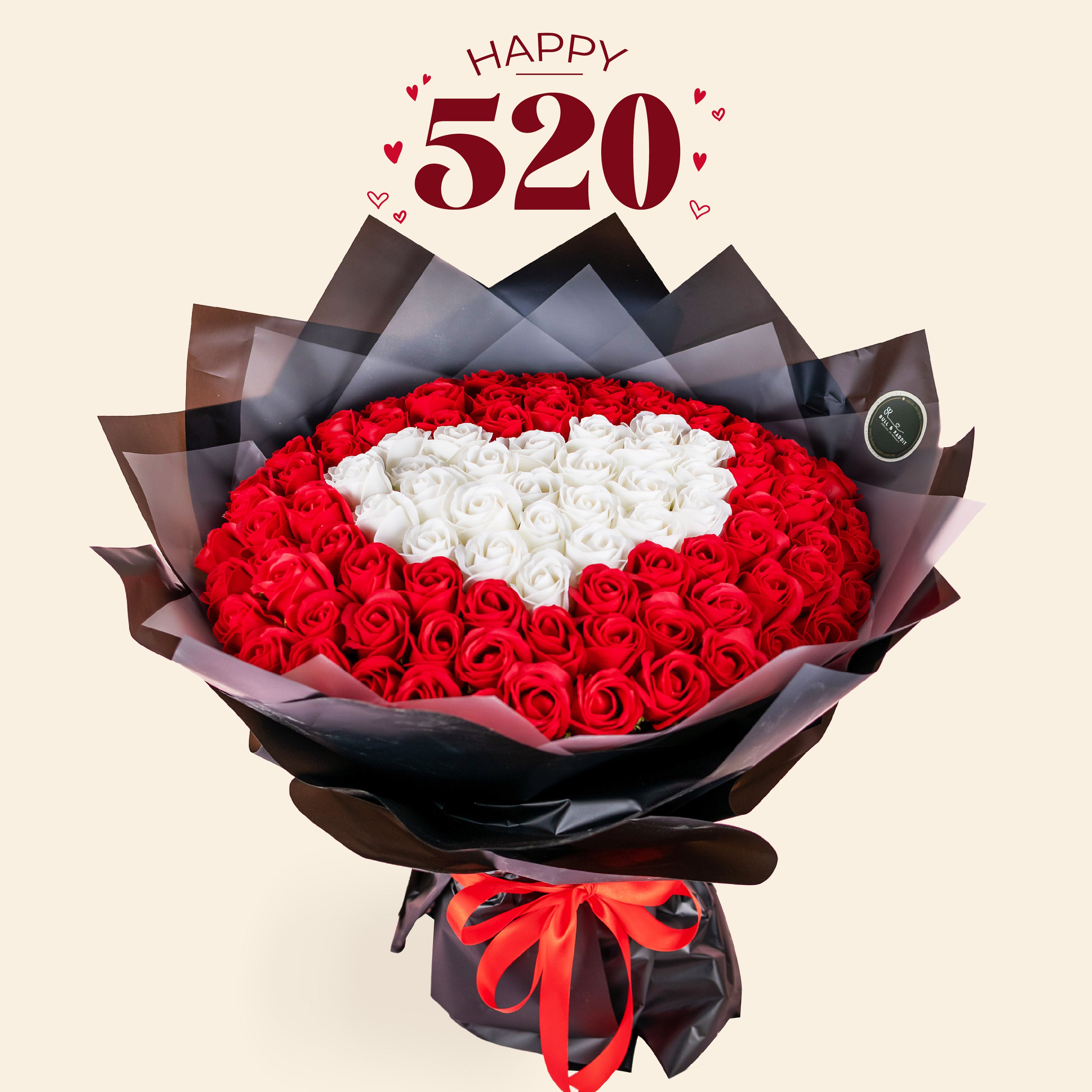 520 Soap Flower Bouquet | Cake Together | 520 Gift Delivery | Cake Together
