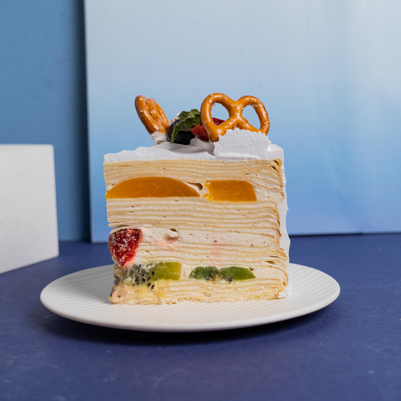 Fresh Fruit Mille Crepe Cake | Cake Together | Cake Delivery