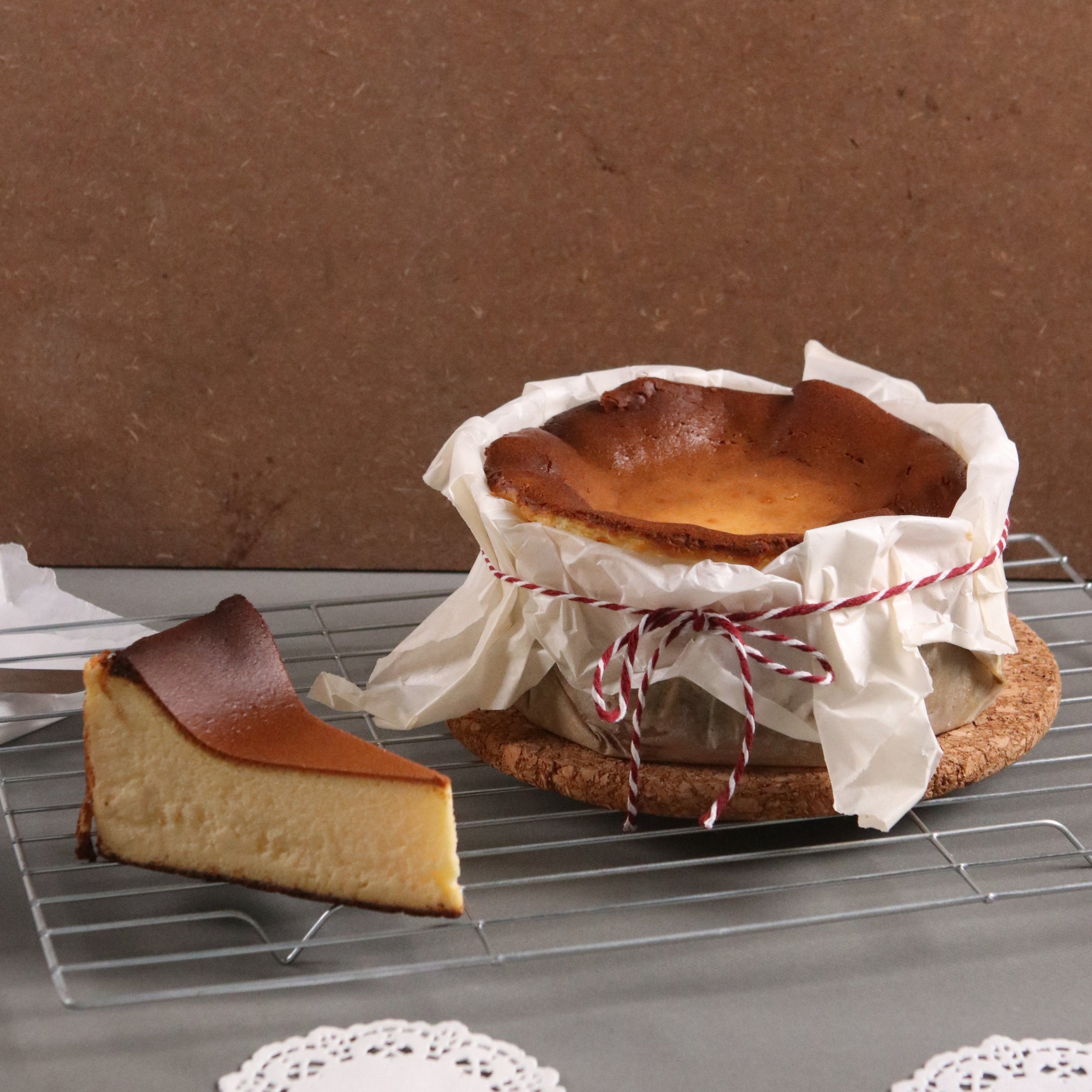 Aussie Burnt Cheesecake | Cake Together | Cake & Gift Delivery