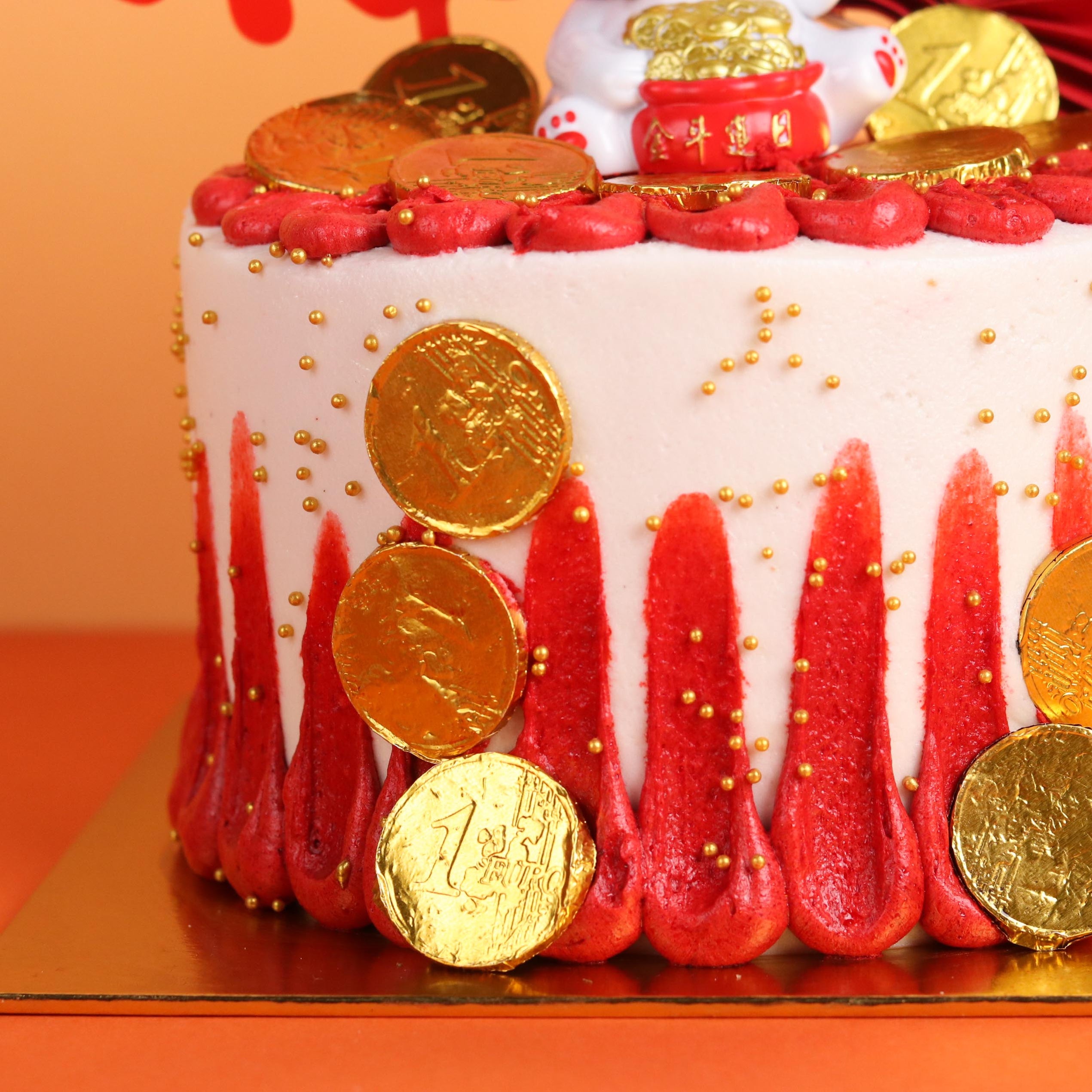 Lucky Cat Cake | Cake Together | Chinese New Year Delivery