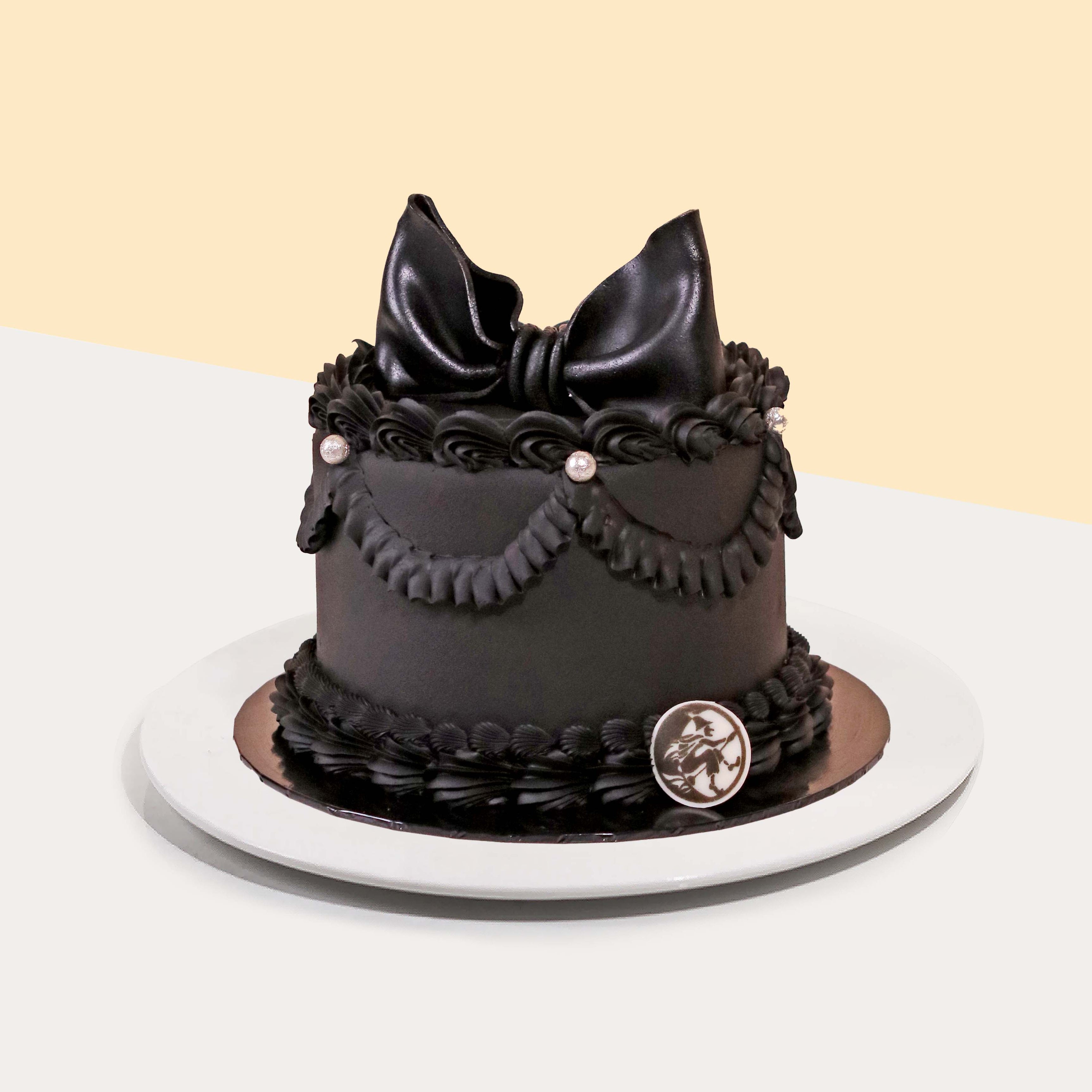 Elegant Black 5 inch | Cake Together | Birthday Cake Delivery | Cake ...