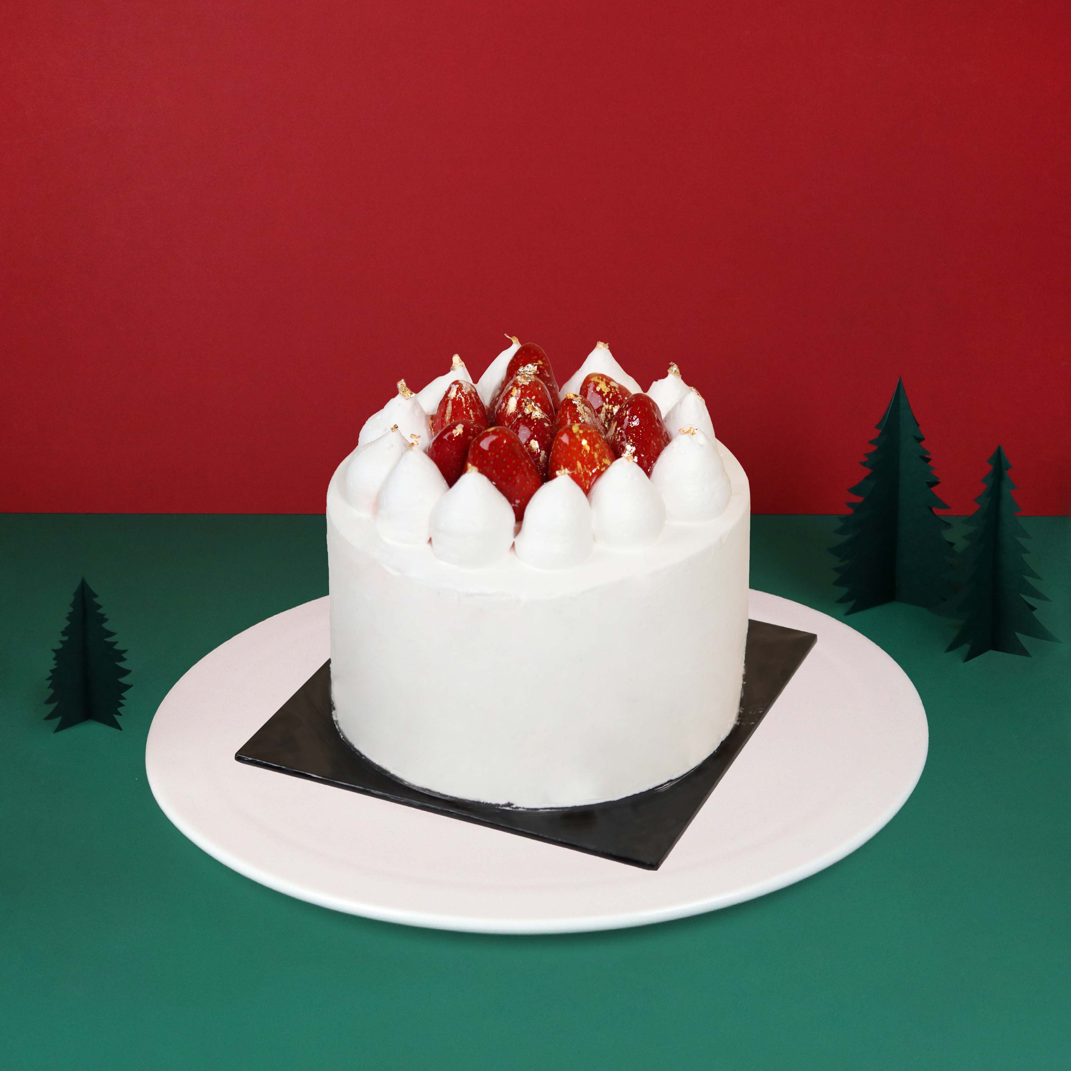 Strawberries & Cream 5 inch | Cake Together | Cake Delivery | Cake Together