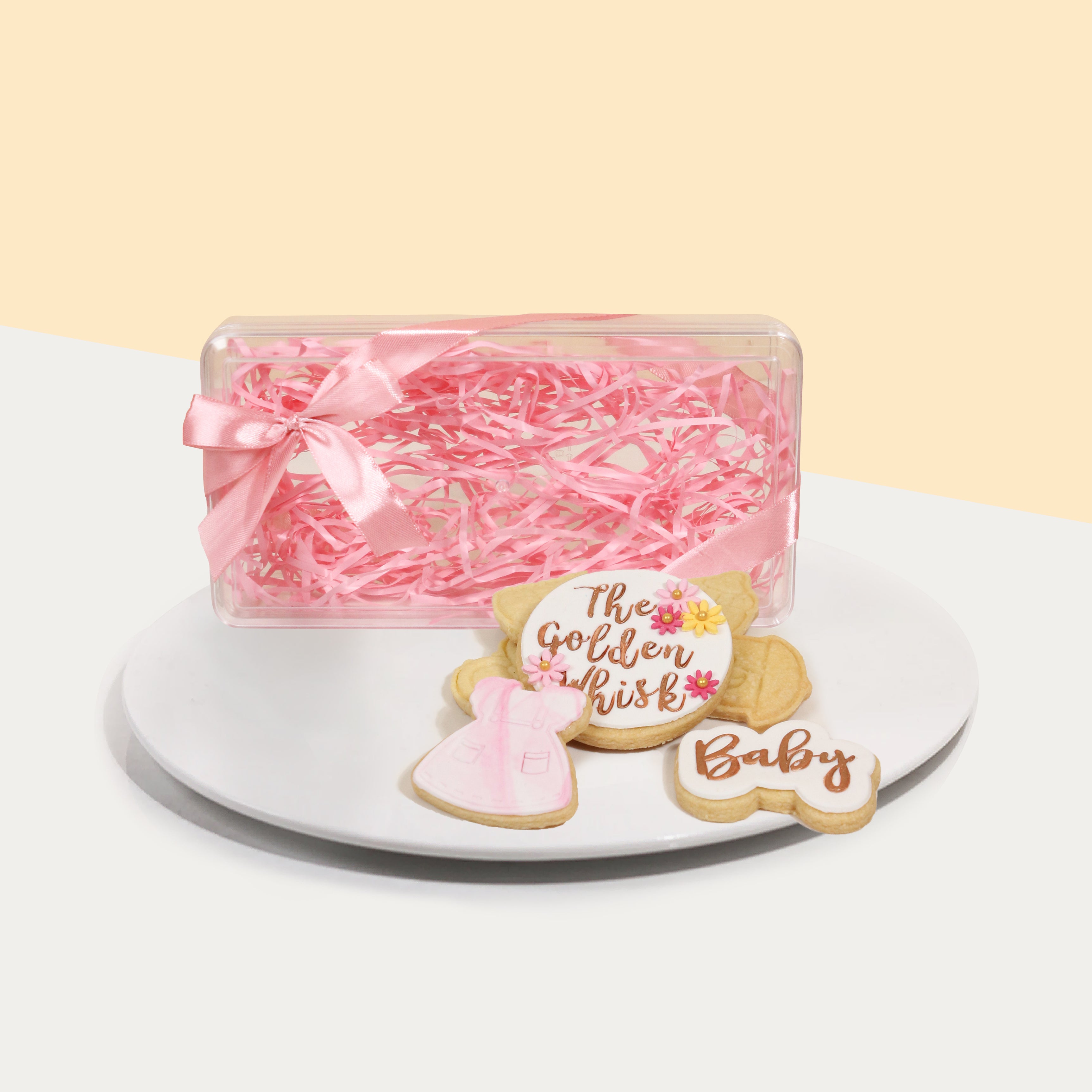 [10 Boxes Set] Baby Girl Cookie Box | Cake Together | Cake Together