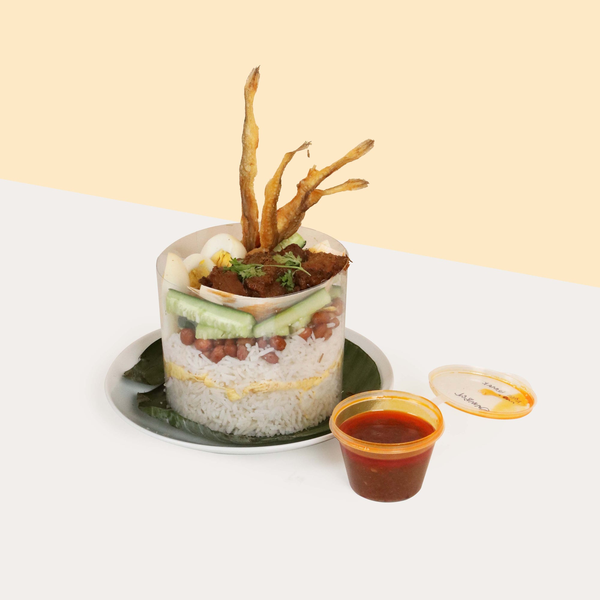 Nasi Lemak Cake - Beef Rendang 5.5 inch | Cake Together