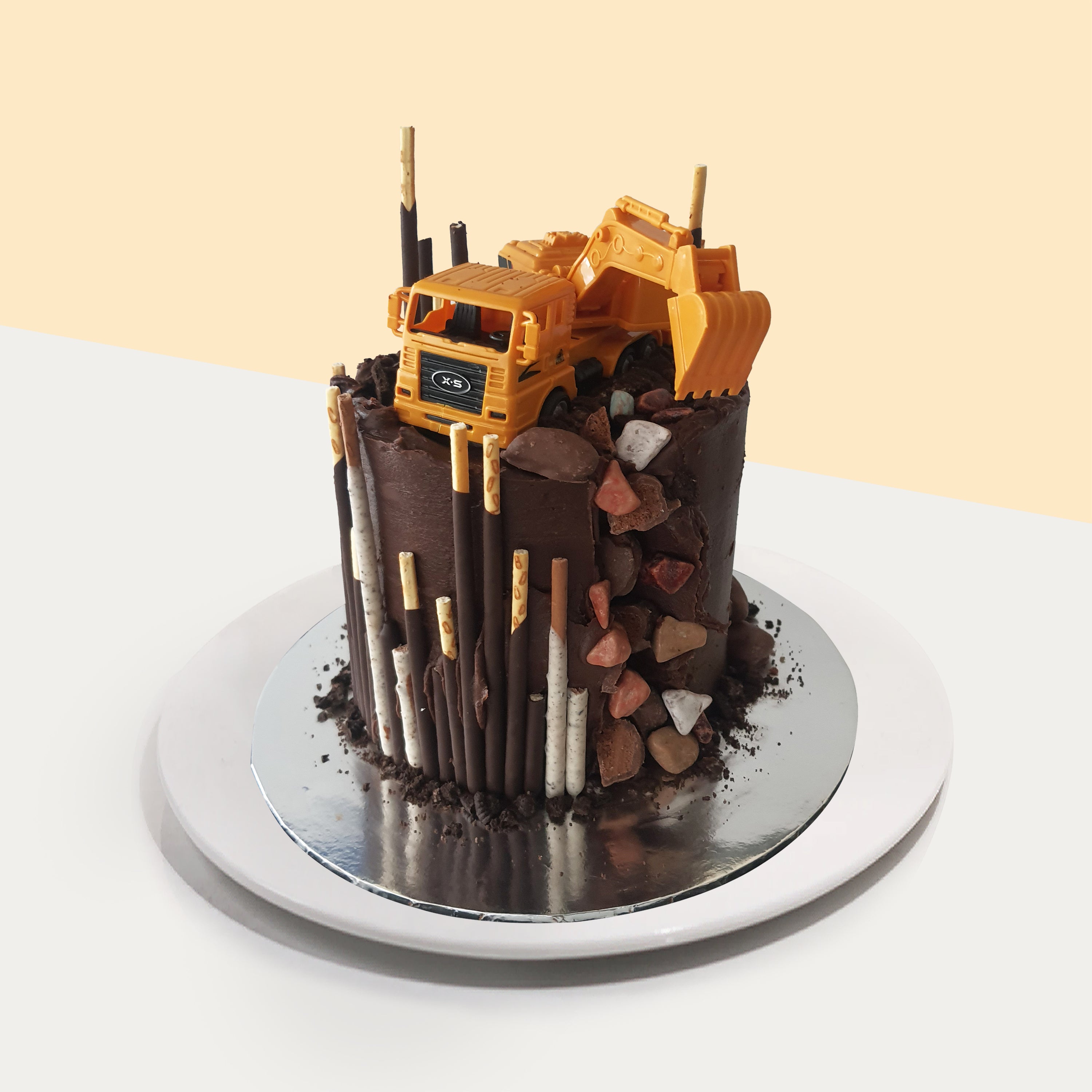 Construction Cake 5 inch | Cake Together | Birthday Cake Delivery