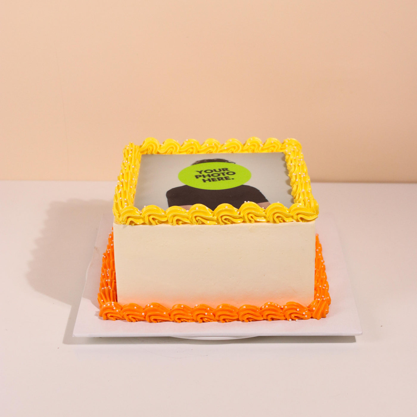 Square Edible Image Cake | Cake Together | Birthday Cake Delivery