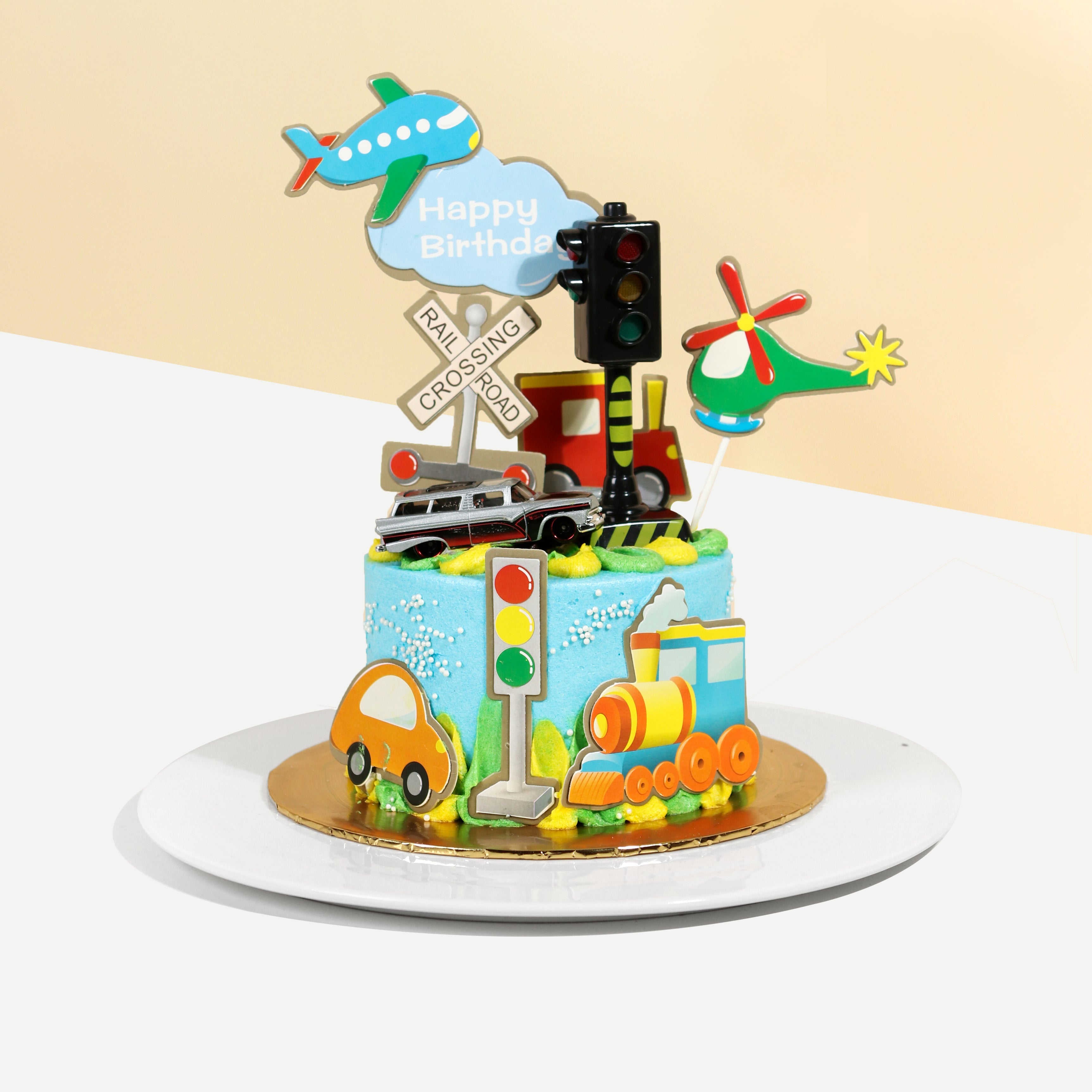Transport Vehicles | Cake Together | Birthday Cake Delivery