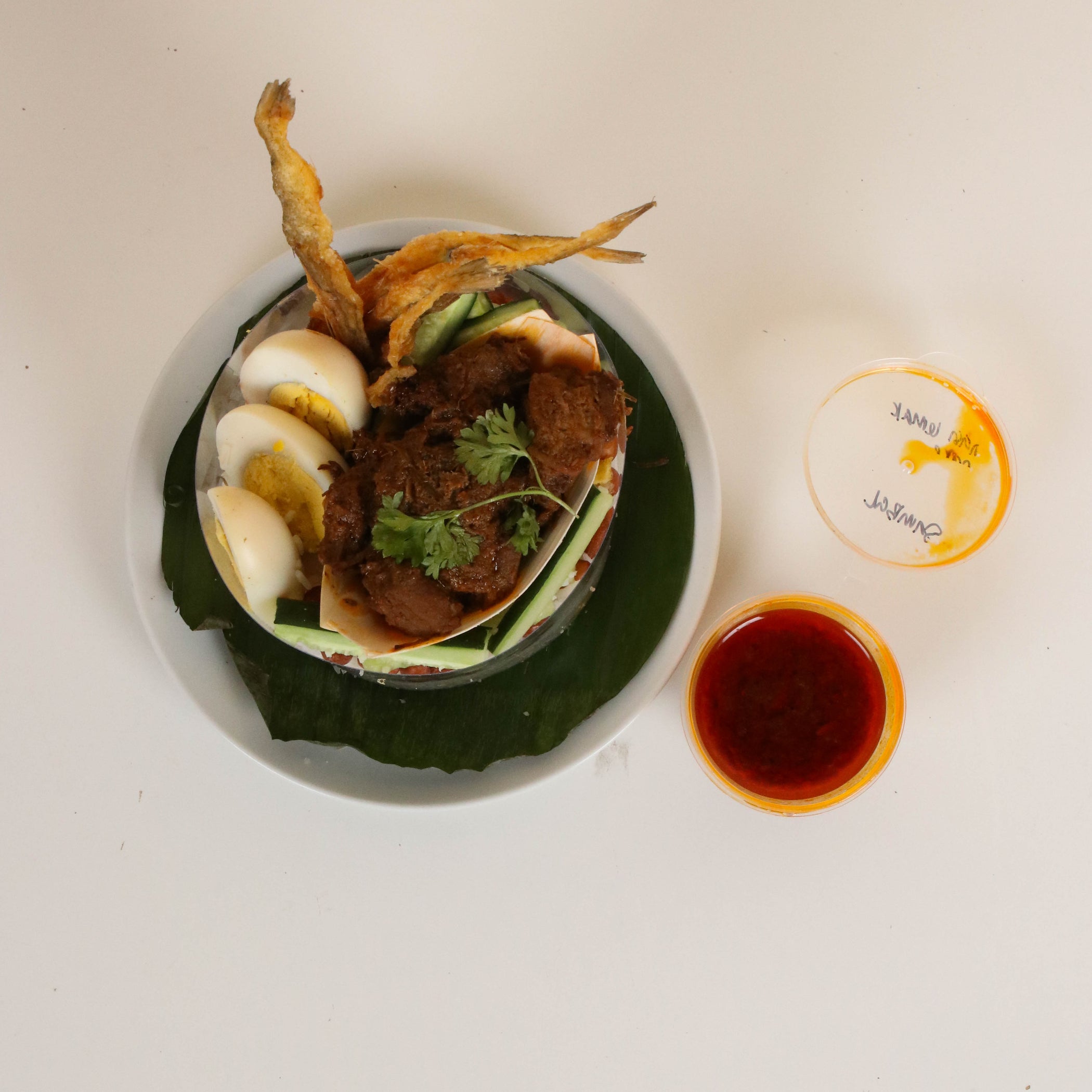 Nasi Lemak Cake - Beef Rendang 5.5 inch | Cake Together | Cake Together