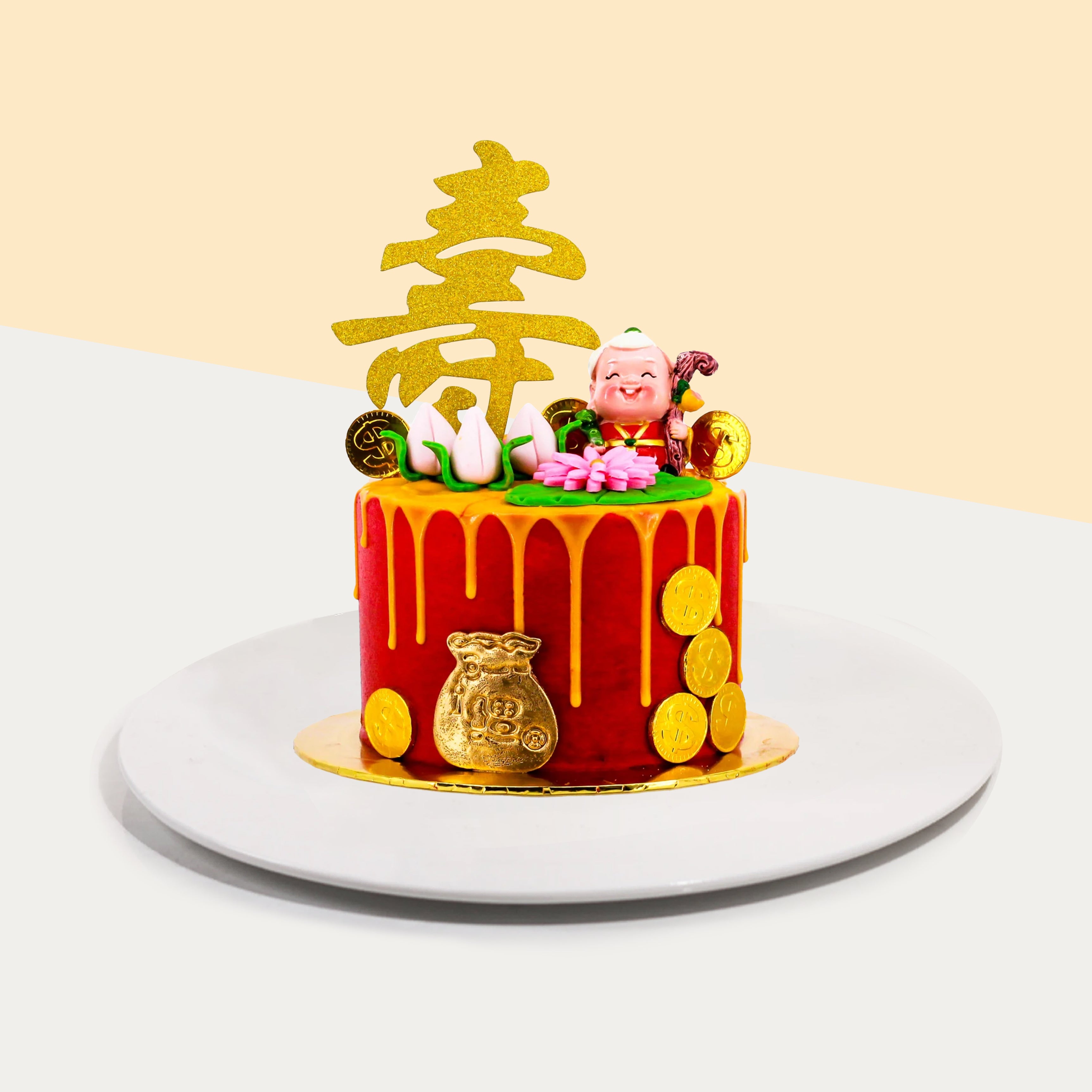 Longevity-Lady Cake | Cake Together | Birthday Cake Delivery