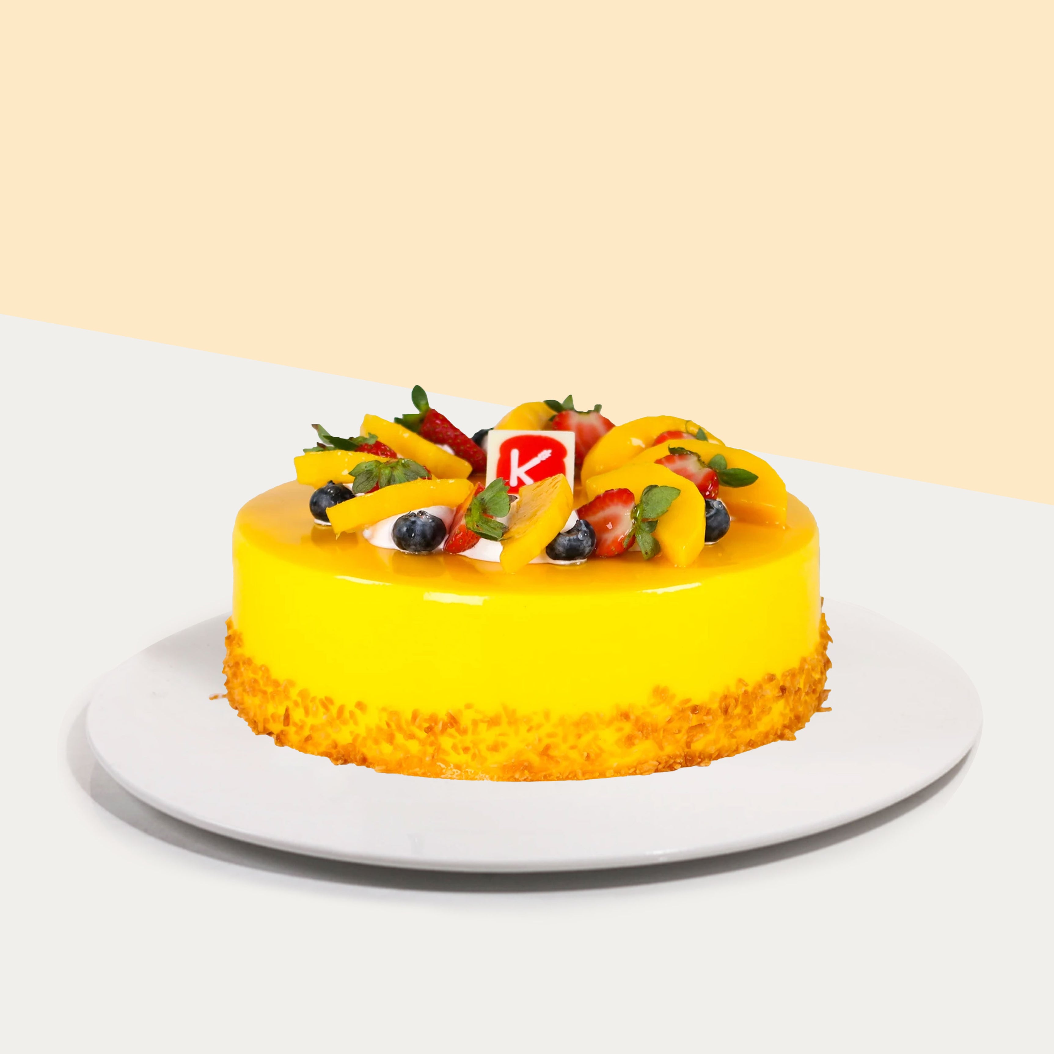 Mango King Cake | Cake Together | Birthday Cake Delivery - Cake Together