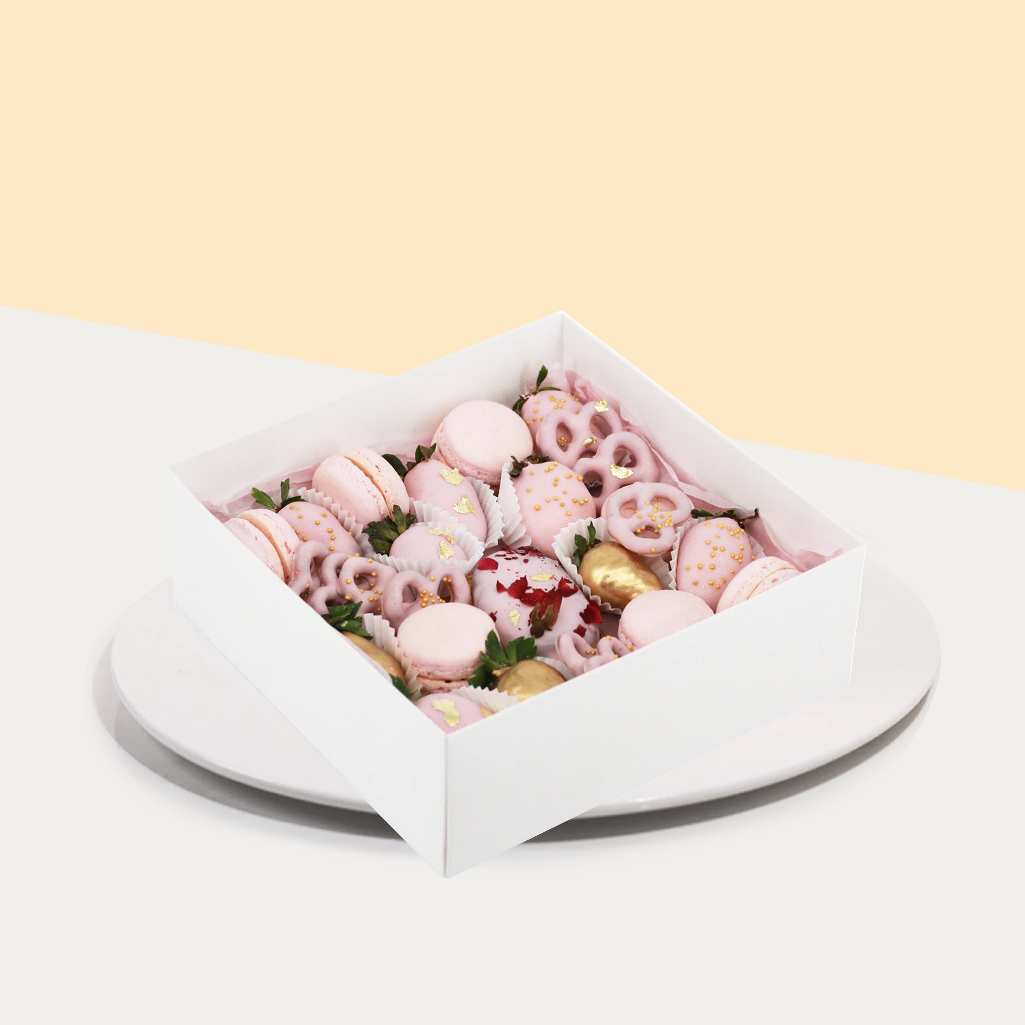 Pink and Gold Dessert Gift Box | Cake Together | Birthday Cake | Cake ...