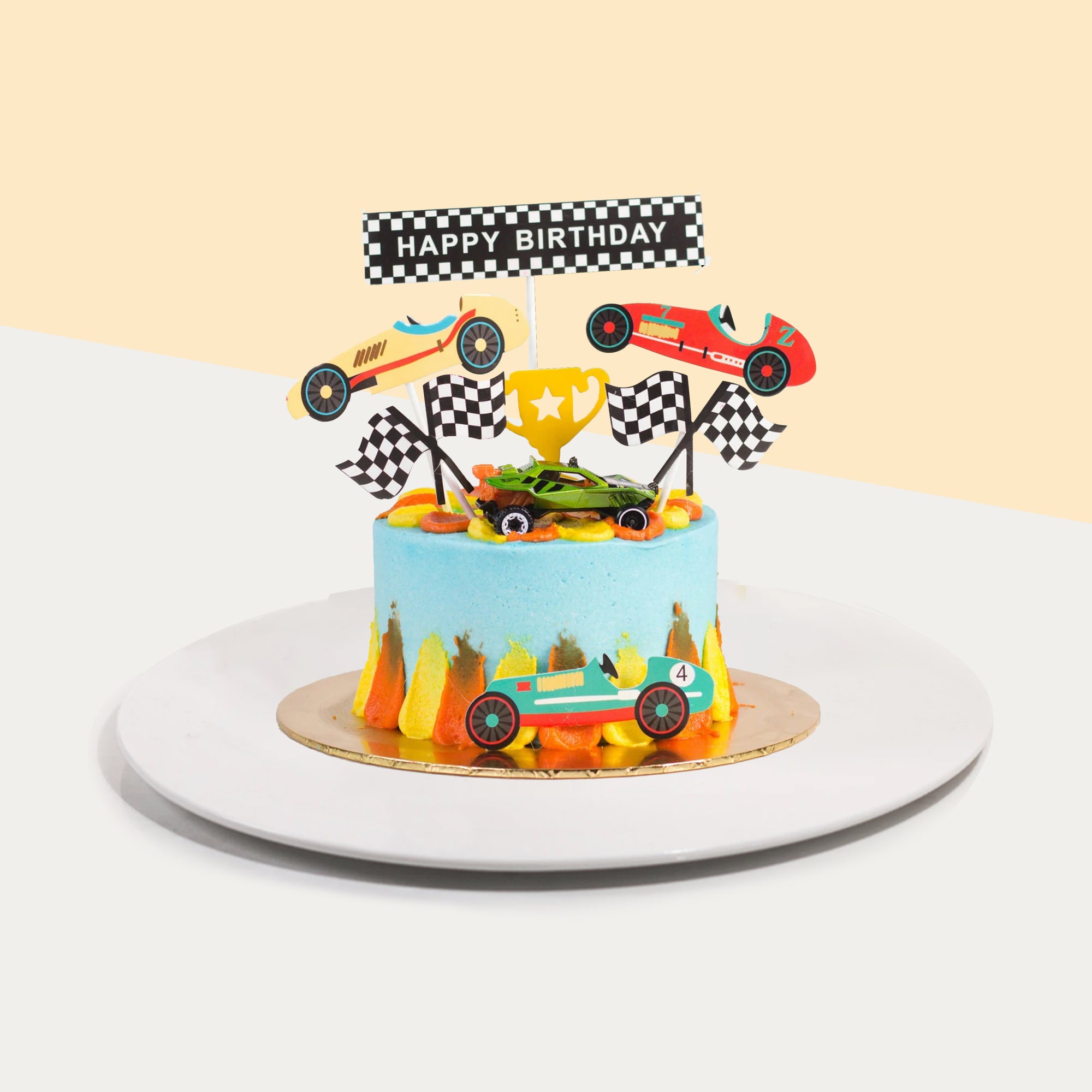 Race Car 5 inch | Cake Together | Online Birthday Cake Delivery